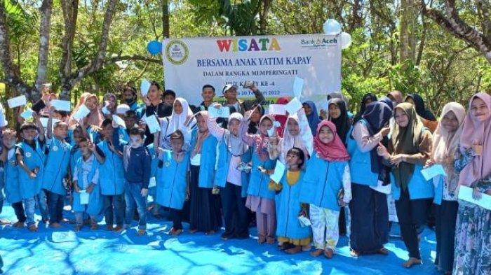 Kapay Peringati Milad Ke-4, Anak Yatim Dibawa Bertamasya ke Taman ...