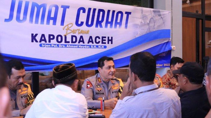 Kapolda Aceh Dengar Keluhan Warga - Serambinews.com