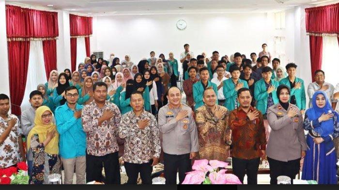 Kapolresta Banda Aceh Beri Kuliah Umum di FISIP USK - Serambinews.com
