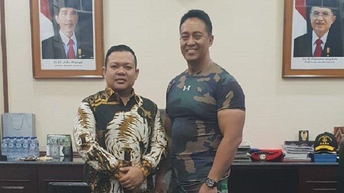 KASAD Jenderal Andika Perkasa Terima Fuad Hadi Woyla, Dukung Program ...