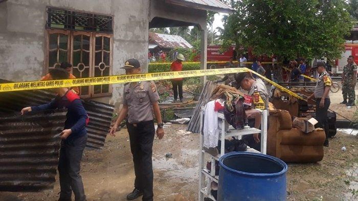 Satu Rumah Terbakar di Aceh Tamiang, Bocah 10 Tahun Terkurung Kobaran Api - Serambinews.com