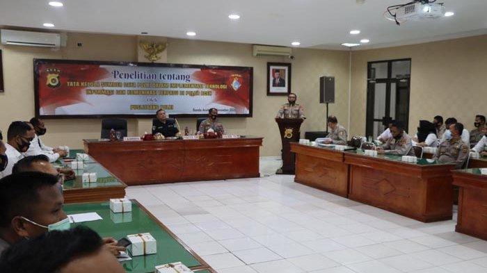 Tim Puslitbang Lakukan Penelitian Tata Kelola Sumber Daya Polri di Polda Aceh - Serambinews.com