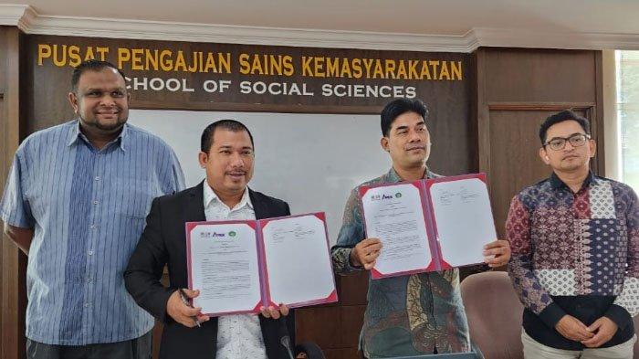 FISIP UIN Ar-Raniry Jalin Kerja Sama Internasional dengan USM Malaysia - Serambinews.com