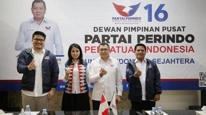HT Lantik Michael Victor Sianipar dan Sortaman Saragih sebagai Ketua DPP Partai Perindo ...