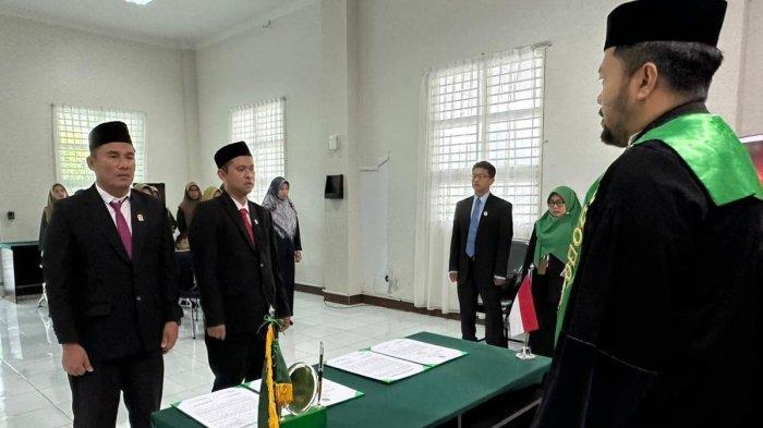 Lantik Panitera dan Panitera Muda Hukum, Ini Pesan Ketua MS Jantho ...