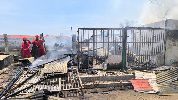 Satu Unit Kios di Aceh Utara Terbakar, 25 Unit Komputer Ikut Hangus ...