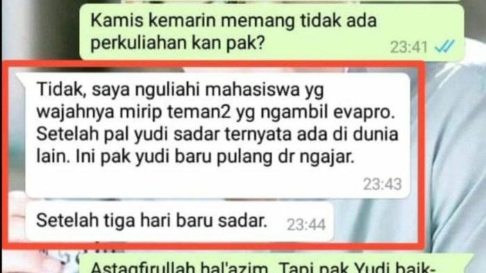 Kisah Horor Dosen Mengajar Mahasiswa Gaib, Setelah Sadar Ternyata Sudah ...
