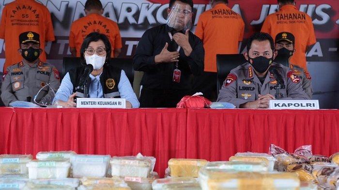 Ungkap Kasus Narkoba, Polda dan Mabes Polri Sita 2,5 Ton Sabu di Aceh - Serambinews.com