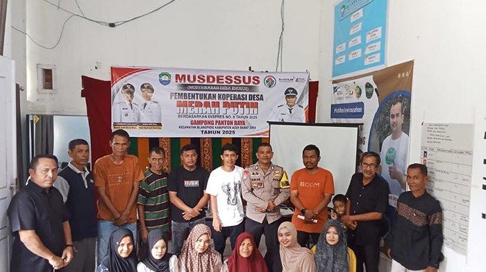 Nisa Suriani Jabat Ketua Kopdes Merah Putih Gampong Panton Raya ...