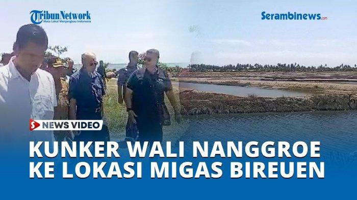 VIDEO Kunker Wali Nanggroe ke Lokasi Pembangunan Terminal Migas di ...