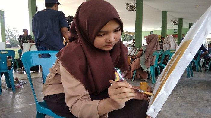 Tangkal Radikalisme di Kalangan Pelajar, Kodim 0104/Atim Gelar Lomba Melukis Tingkat SMA ...