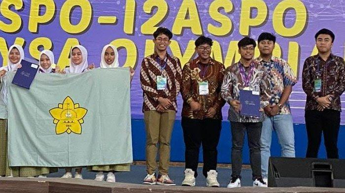 Tim SMA Labschool Unsyiah Banda Aceh Raih Medali Emas Olimpiade I2ASPO 2024 - Serambinews.com
