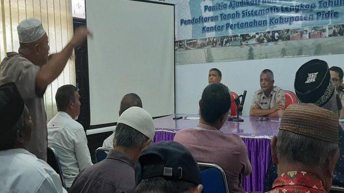 Lahan Petani yang Terkena Proyek Waduk Rukoh tak Kunjung Dibayar, Warga Datangi BPN Pidie ...