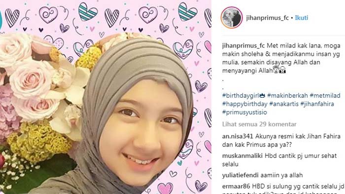 Cantiknya Lana Devina Yustisio, Putri Primus Yustisio dan Jihan Fahira yang Selalu Memakai ...