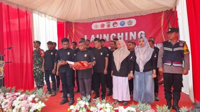 Polres Pidie Launching Kampung Bebas Narkoba di Tiro, Dirnarkoba Polda Aceh Apresiasi Keuchik ...