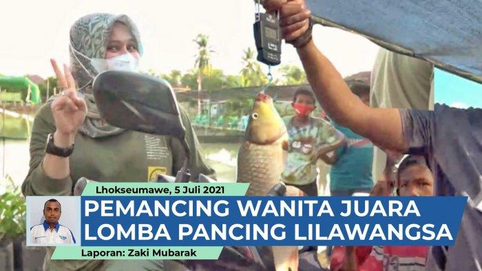 VIDEO - Pemancing Wanita Juara Lomba Memancing Lilawangsa Produktif ...