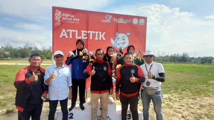 Abdya Raih Medali Emas Pertama di Popda Aceh XVII, Lahir dari Nomor Lompat Jauh, Ini Nama ...