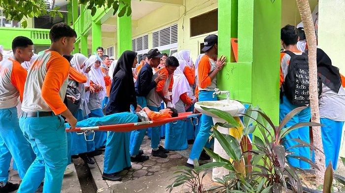 Gandeng BPBA, MAN 1 Banda Aceh Simulasi Sekolah Aman Bencana, Diikuti ...