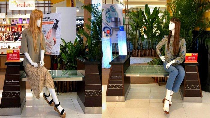 Mall Ini Sediakan Manekin di Tempat Duduk agar Pengunjung Bisa Jaga ...
