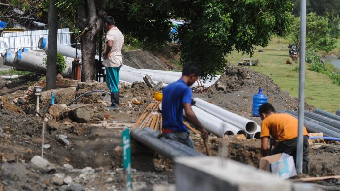 Pipa PDAM Bocor di Tiga Titik - Serambinews.com