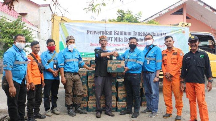 PT Mifa Salurkan Bantuan Tanggap Darurat Untuk 437 KK Korban Banjir Rob - Serambinews.com