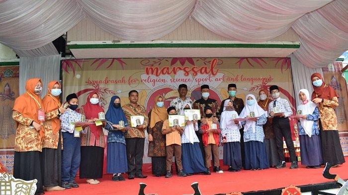 MIN 6 Model Banda Aceh Raih Juara Umum Marssal Ke-7 - Serambinews.com
