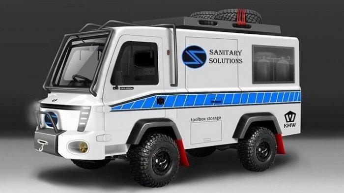 Mobil Bergaya Reli Dakar Jadi Pemenang AMMDes Digimodz 2 - Serambinews.com