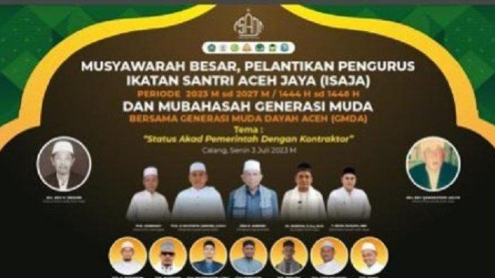 Ratusan Santri Aceh Jaya Berkumpul di Calang Senin Malam Ini, Agendanya ...