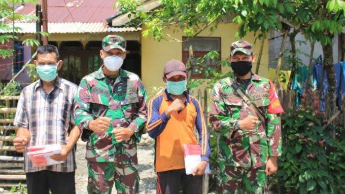 Tanamkan Rasa Nasionalisme, Dandim 0107/Asel Bagikan Bendera Merah Putih ke Pelosok Desa ...