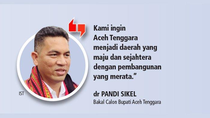Mundur dari ASN, dr Pandi Sikel Maju Bupati Aceh Tenggara - Serambinews.com