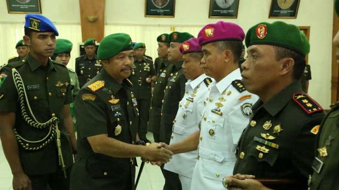 Tiga Perwira Kodam Diserahterimakan - Serambinews.com