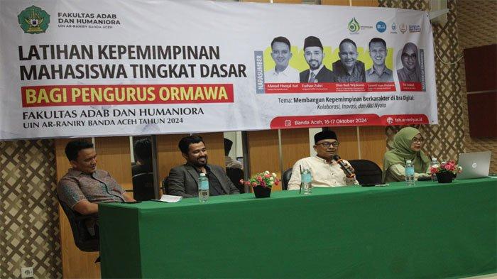 FAH UIN Ar-Raniry Gelar Pelatihan Kepemimpinan, Bekali Mahasiswa Skill Leadership di Era Digital ...