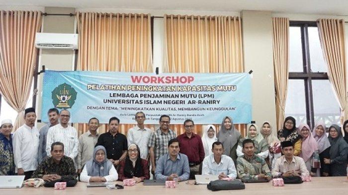 Penggiat Mutu UIN Ar-Raniry Banda Aceh Ikuti Training Peningkatan Kapasitas - Serambinews.com