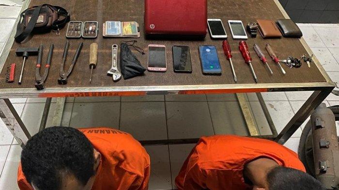 Polisi Tangkap Dua Spesialis Pencuri di Rumah Kosong, Sudah Beraksi di Banyak Tempat ...