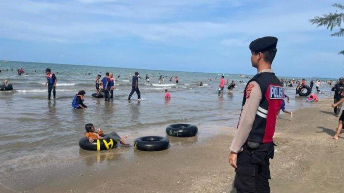 Berikan Rasa Aman Bagi Wisatawan, Polres Aceh Timutr Amankan Lokasi ...