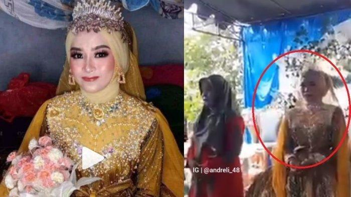 Viral Video Pengantin Wanita Ditinggal Kabur Mempelai Pria Keluarga