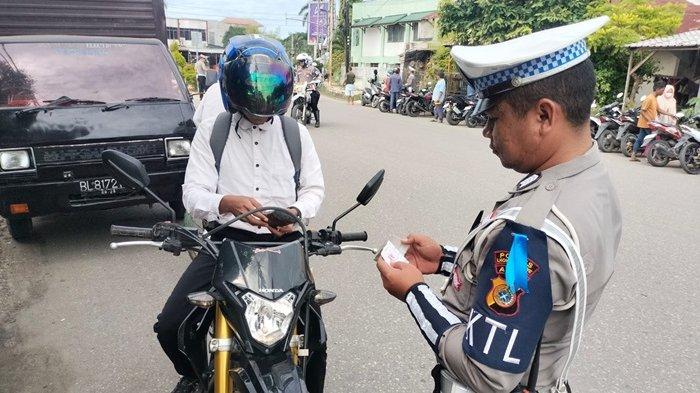 Dua Hari Operasi Zebra Seulawah 2024, 16 Pengendara Ditindak di Lhokseumawe, Ini Pelanggarannya ...