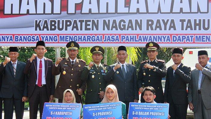 Pemkab Nagan Raya Salurkan Beasiswa Rp 2,2 Miliar, Ini Rincian ...