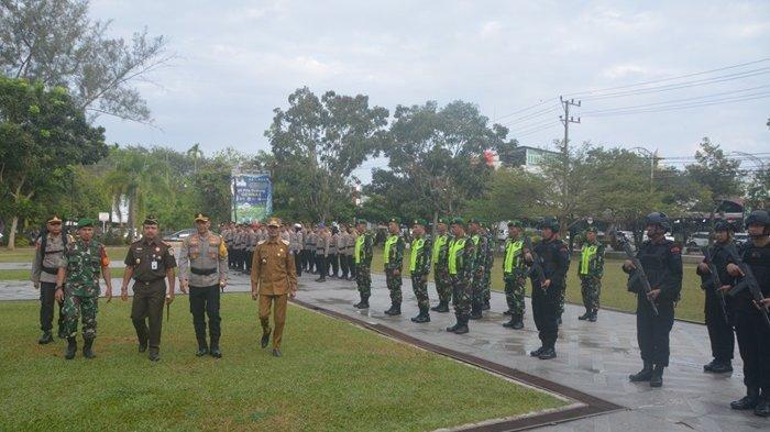 Polres Langsa Geser 386 Personel dan 1.510 Anggota Satlinmas untuk ...