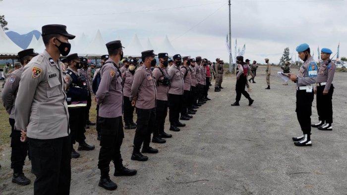 Amankan Malam Pembukaan MTQ Aceh, Polres Bener Meriah Kerahkan Ratusan Personel - Serambinews.com