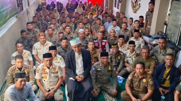 Ceramah Agama di Kantor Satpol PP dan WH Banda Aceh, Ini Pesan Ulama Tu Sop - Serambinews.com