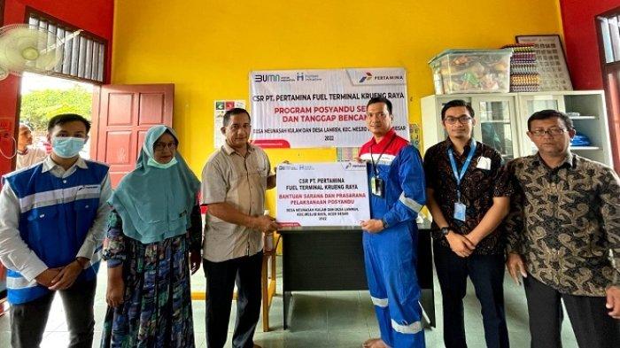 Pertamina dan HI Bantu Posyandu Dua Gampong di Kecamatan Mesjid Raya ...