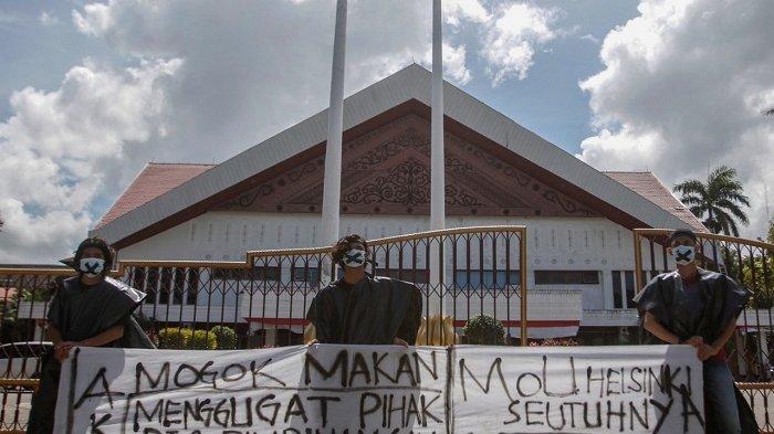 Tiga Pendemo Mogok Makan, Sikapi Kondisi 15 Tahun Perdamaian Aceh ...