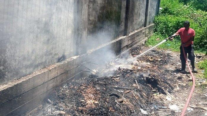 Api dari Pembakaran Sampah Nyaris Hanguskan Bengkel di Kajhu ...