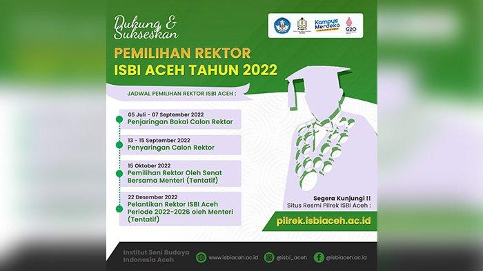 ISBI Aceh Mulai Tahapan Pemilihan Rektor Baru - Serambinews.com