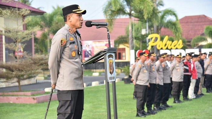 Kapolres Bireuen Minta Personel Jaga Netralitas Pemilu 2024 - Serambinews.com