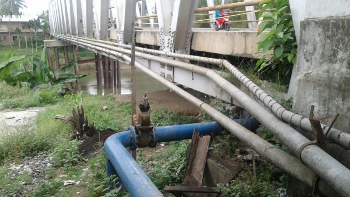 Pipa Rusak, Suplai Air PDAM Terhenti - Serambinews.com