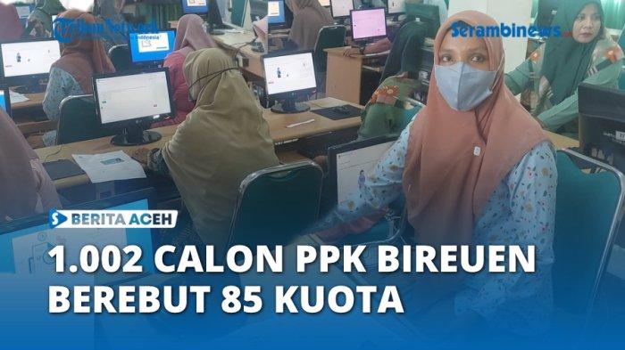 VIDEO - Sebanyak 1.002 Calon PPK Bireuen Ikut Uijan Tulis Perebutkan 85 Kuota - Serambinews.com