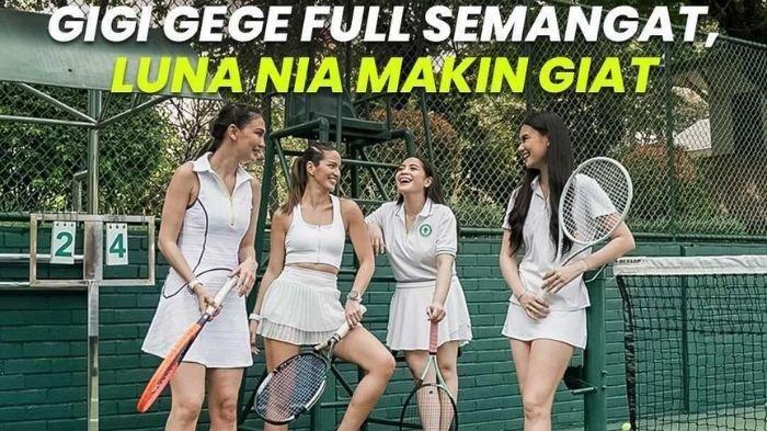 Perebutkan Piala Berlian di Lagi-lagi Tenis, Gigi & Gege Bakal Tampil Habis-habisan Lawan Nia ...