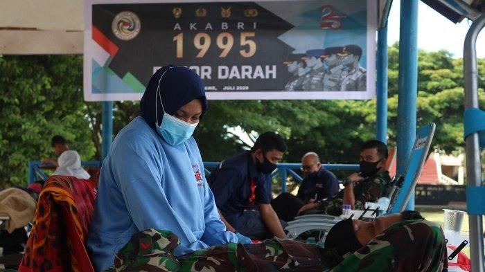 TNI Korem 011 Lilawangsa Kumpulkan Darah 55 Kantong - Serambinews.com